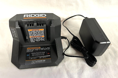 RIDGID R86093 18 Volt lithium Battery Charger (Genuine) New From Larger ...