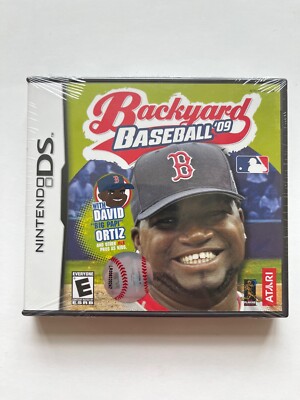 Backyard Baseball '09 Nintendo DS New Factory Sealed OOP David Ortiz ...