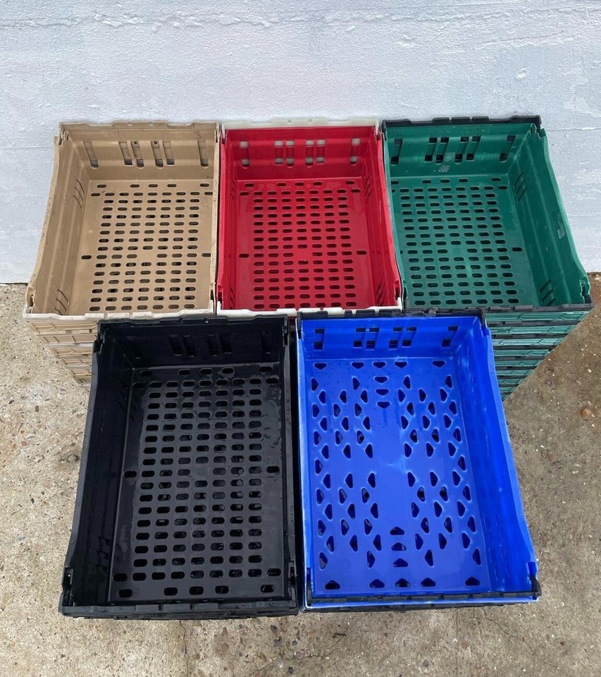 20 x Bale Arm Crates Office Craft Storage Boxes 400 x 300 x 180mm A4 ...