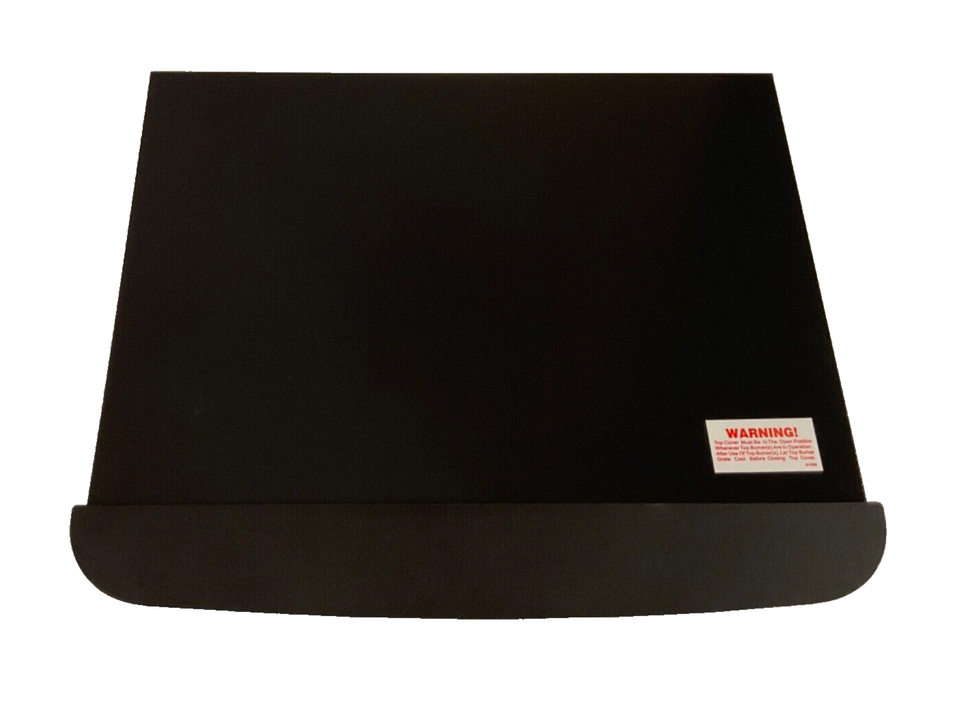 Suburban 2947ABK SDN3 Stove Top Cover Black With Side Wind Covers RV ...
