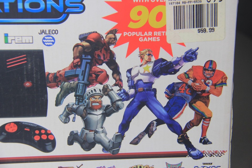 Retro-Bit Generations Plug and Play Video Game System Console w 90 ...