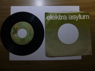 Old 45 RPM Record - Elektra E-46051 - Carly Simon - Vengeance / Love ...