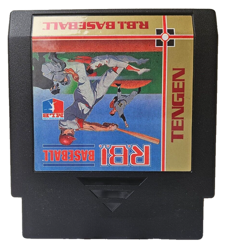 R.B.I. Baseball (Nintendo Entertainment System, 1988) Cartridge Tengen ...