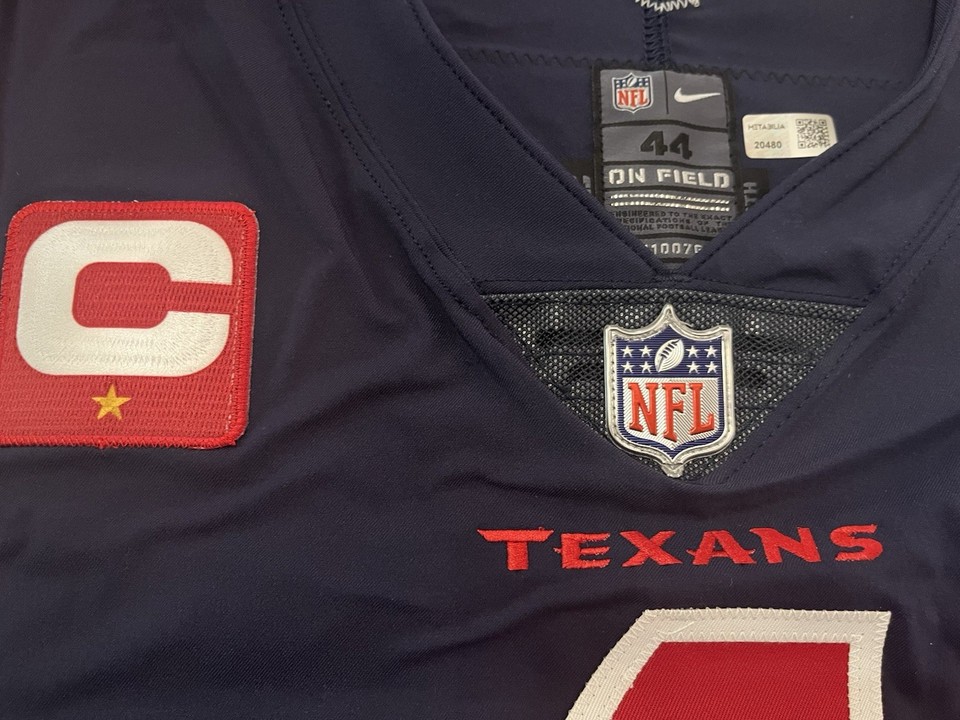 Deshaun Watson Houston Texans NFL Team Issued Color Rush Game Jersey ...