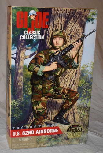 GI Joe Classic Collection US 82nd Airborne Blonde Female 12" Action ...