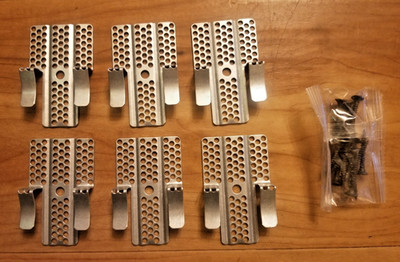 6 PACK Drywall Repair Clips, Heavy-Duty Steel Drywall Repair Clips with ...