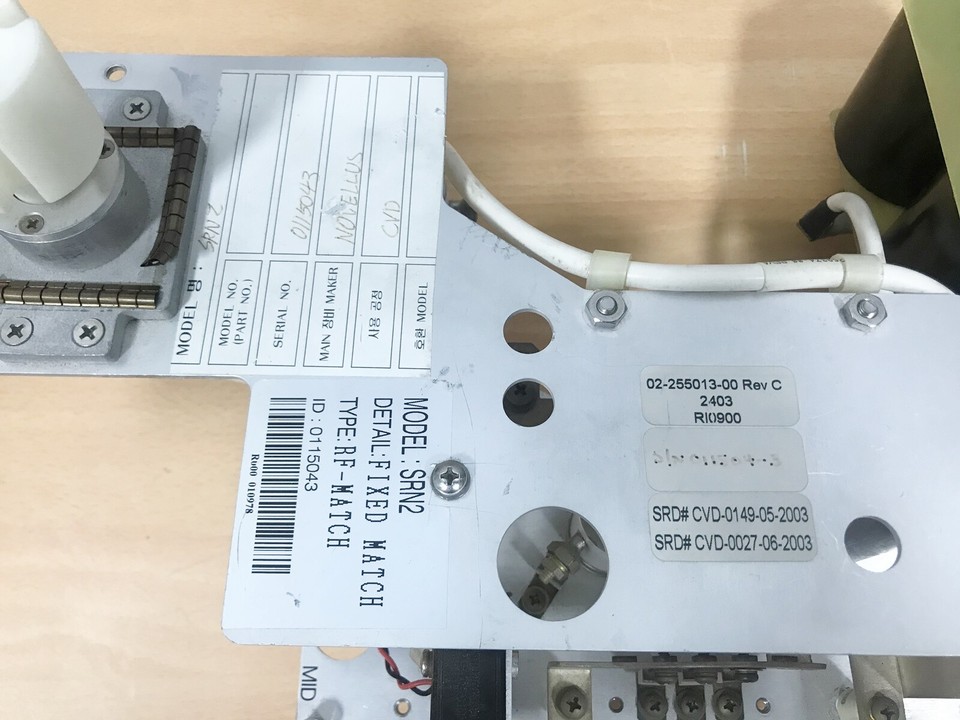 NOVELLUS SRN2 P/N 02-255013-00 FIXED RF MATCH | eBay