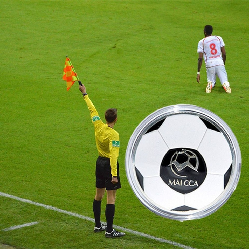 Flipping Toss Referee Side Coin Fair Pick Edge Finder Coin Sports | eBay