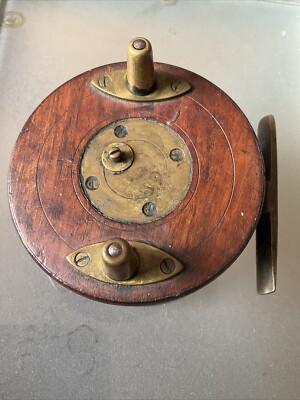 A VINTAGE SLATER LATCH NOTTINGHAM REEL WITH ANNULAR LINE GUIDE. | eBay UK
