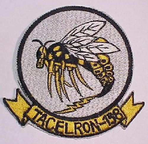 US Navy VAQ 138 Squadron Patch - Japanese Made "Tacelron 138 ...