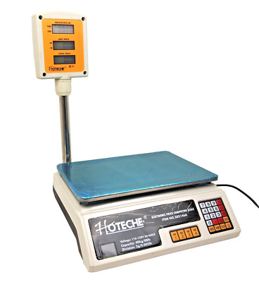 Hoteche Electronic Price Computing Weighing Scale Pole Display 88LBS ...