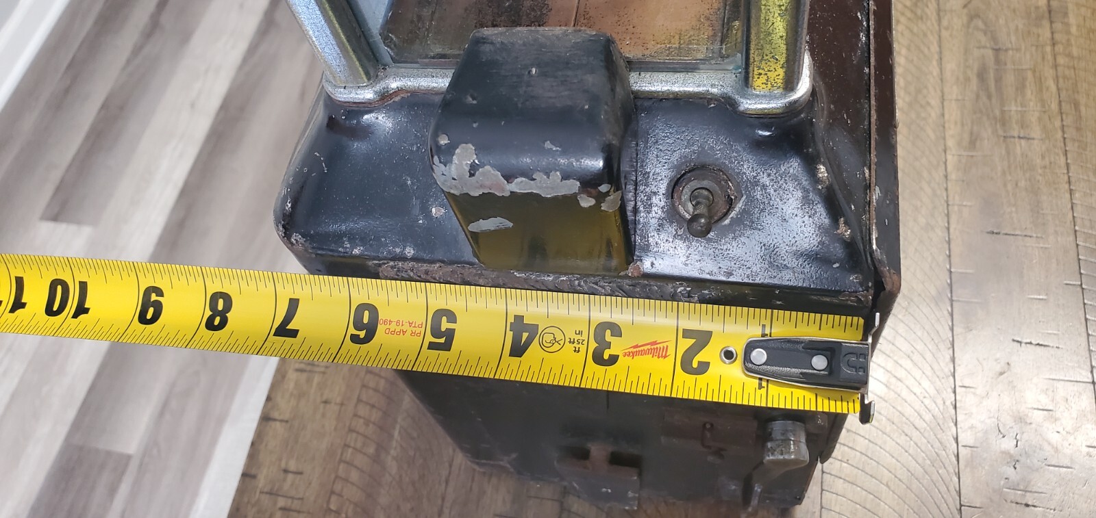 Antique Johnson Fare Box,Bus Trolley Street Car Coin/Ticket Machine ...