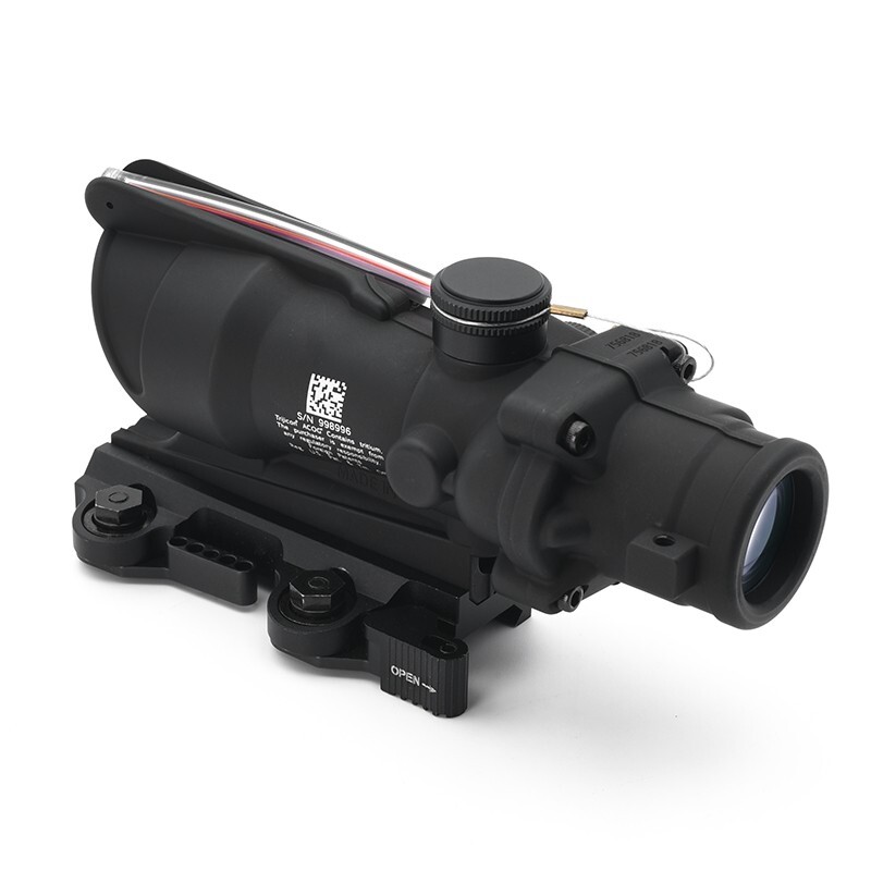 ACOG New TA31 4X32 Red/Green Fiber Optics Scope Chevron reticle Sight ...