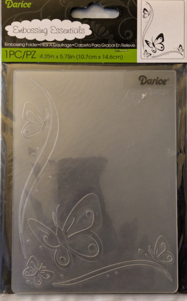 DARICE EMBOSSING ESSENTIALS EMBOSSING FOLDERS CHOOSE YOUR PATTERN - NEW ...