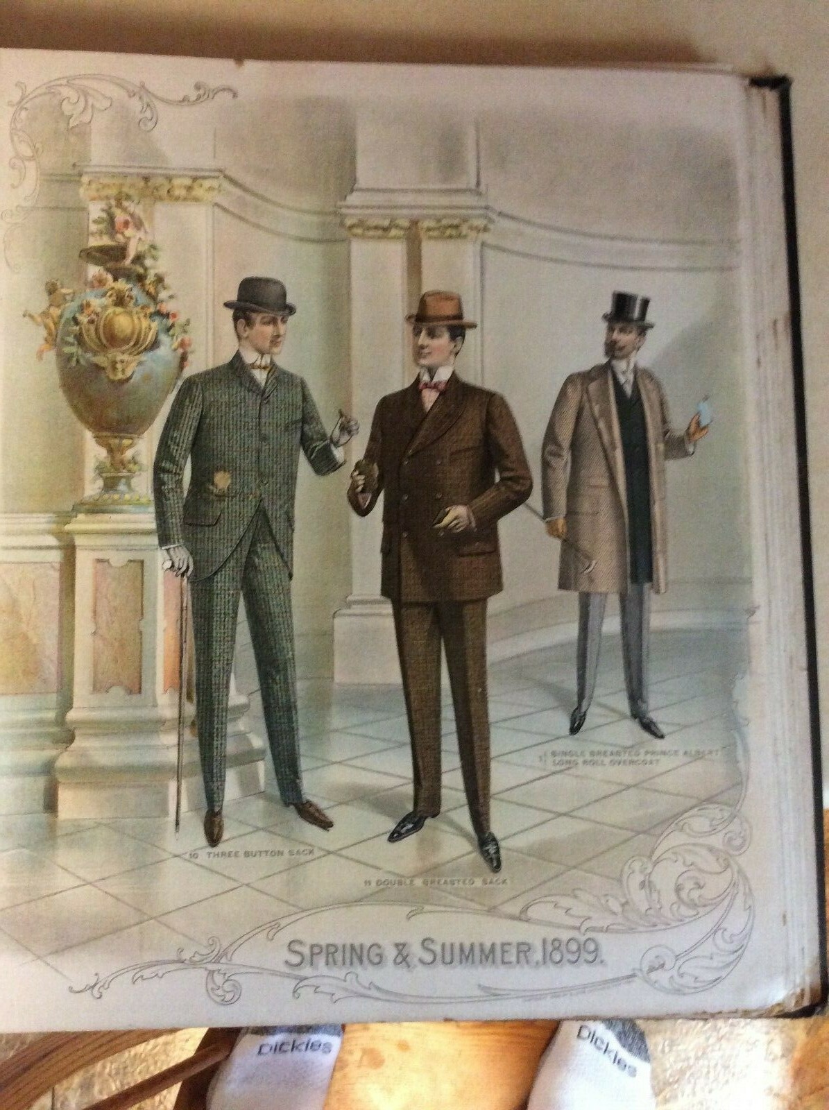 Men's Fashion Catalog 1899 Suits Skutch Baltimore Maryland Color ...