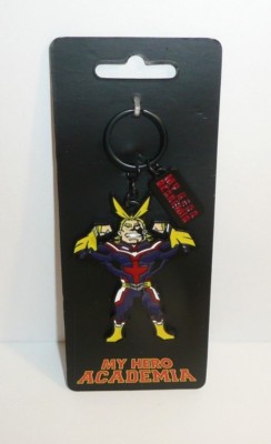 My Hero Academia All Might Metal Hanging Keychain Key Chain Anime Game ...