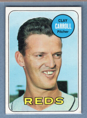 1969 Topps #26 Clay Carroll (a) EX-MT GO501 | eBay