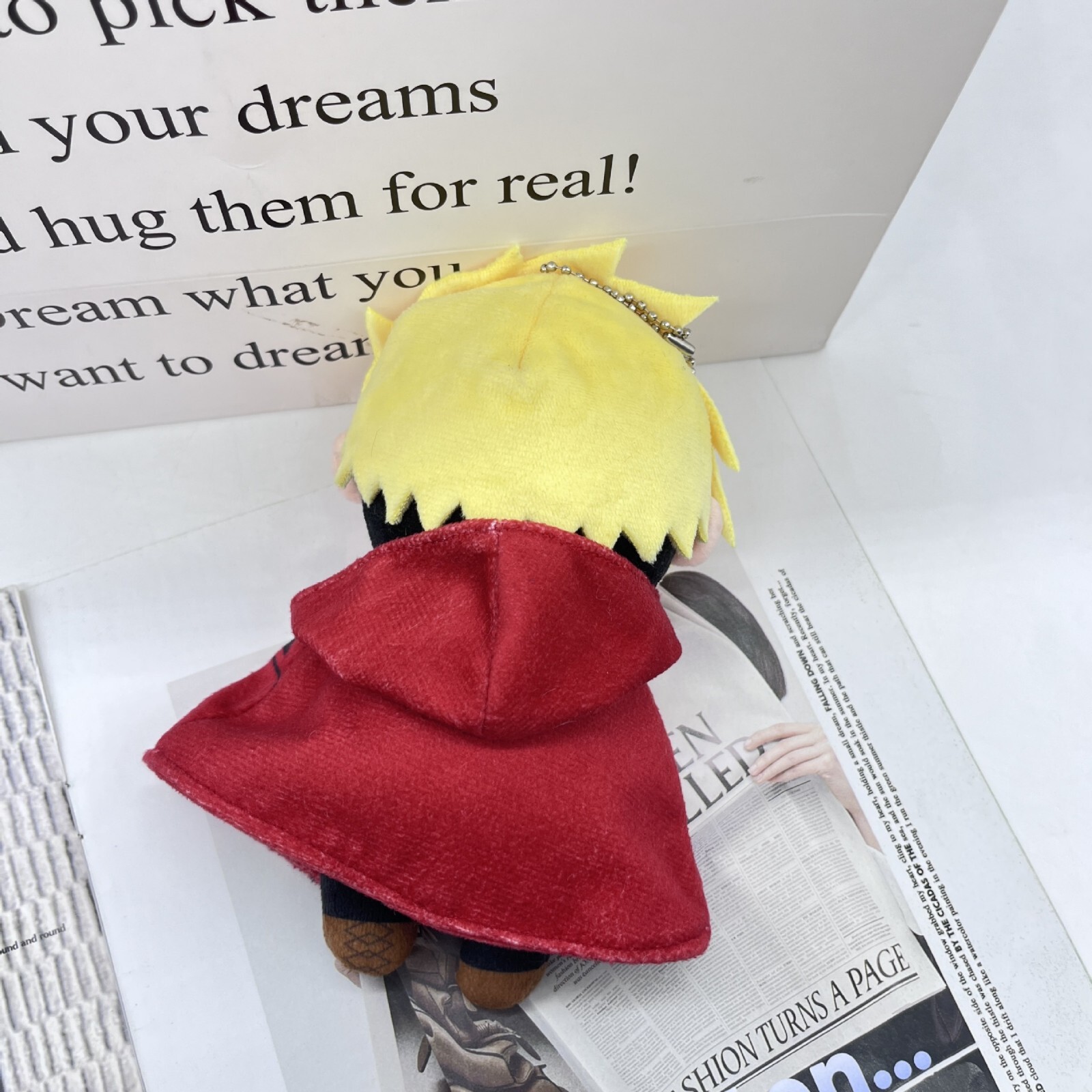 16cm TRIGUN STAMPEDE Plush Keychain Vash the Stampede Collection ...