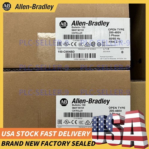 New Sealed 150-C85NBD SMC-3 85A Smart Motor Controller Allen-Bradley ...