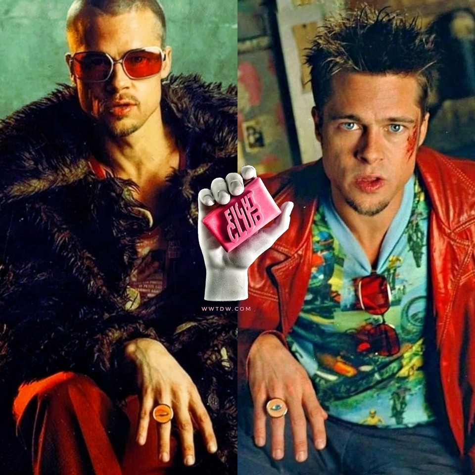 Fight Club - Tyler Durden's Winking Eye Ring, Costume Vintage Limited ...