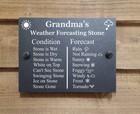 Funny Weather Forecasting Stone Natural Slate Plaque Ideal Gift Sign 3 ...