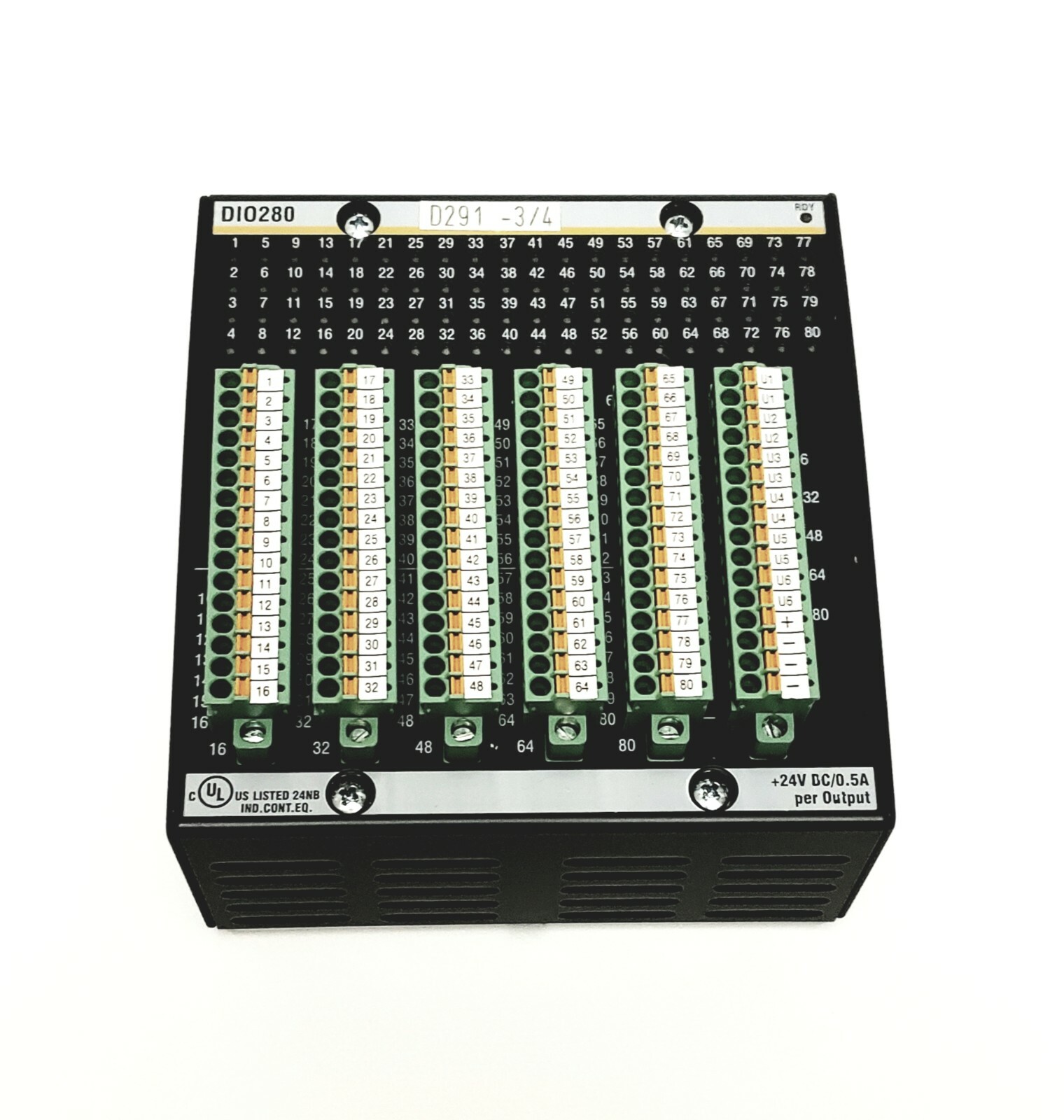 Bachmann PLC DIO280 Digital In/Out XL Module & Bachmann Backplane BS204 4 Module | eBay