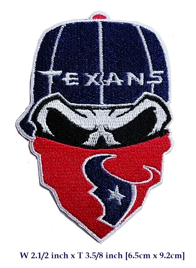 Houston Texans 🏈 NFL Patches logo iron,sewing On Decorate clothing and ...