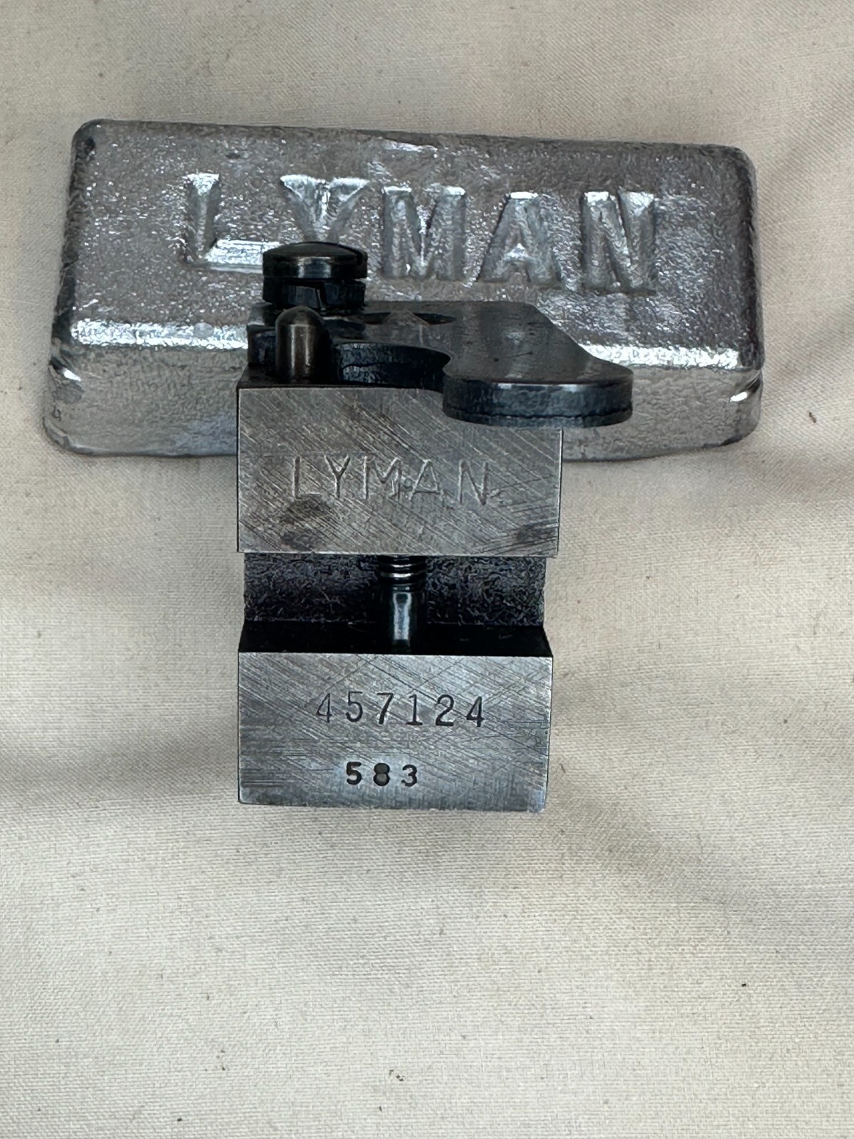Lyman 457124 Reloading Single Cavity Bullet Mold .458 385gr for sale ...
