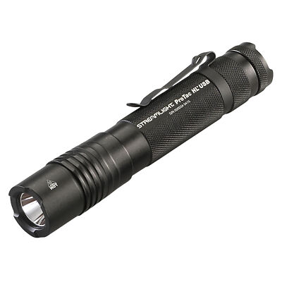 Streamlight Pro Tac HL USB Rechargeable Flashlight & Charging Cord 1000 ...