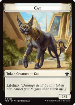 Magic The Gathering Premium Bulk Token Packs (Part 2) - Cat 1/1 ...