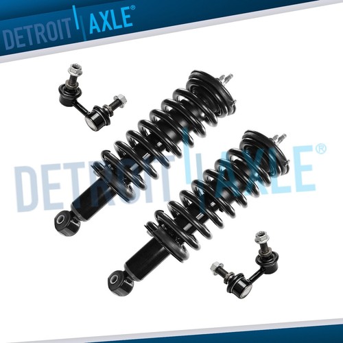 Front Struts w/ Coil Spring Sway Bar Ends Kit for Nissan Frontier ...