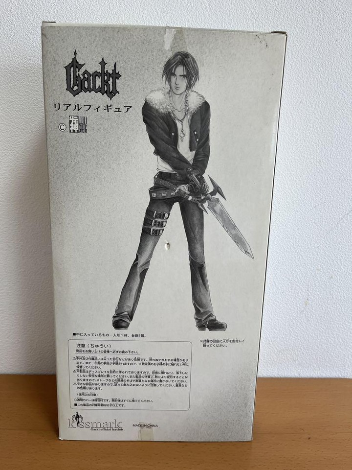 MALICE MIZER GACKT limited real figure kissmark Squall Japanese Visual ...