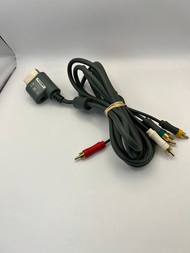 Original Xbox 360 HD AV Composite Component Cable Authentic OEM Cables ...