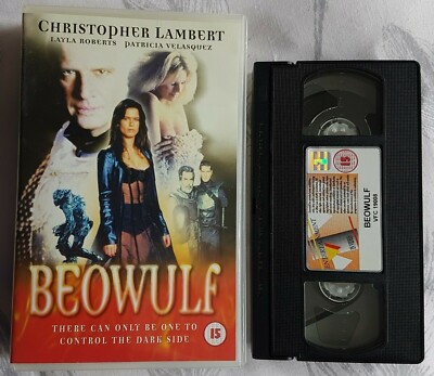 BEOWULF (VHS) BIG BOX - Christopher Lambert + Rhona Mitra + Patricia ...