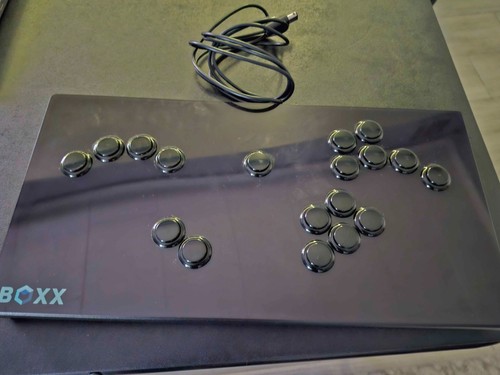 Boxx B0XX-R1 Smash Game Controller Glossy Black, Sanwa Switches | eBay