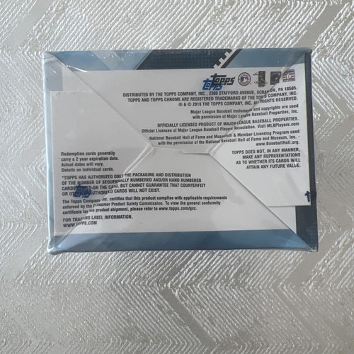 2018 Topps Chrome Baseball Blaster Box Factory Sealed Unopened (Ohtani ...