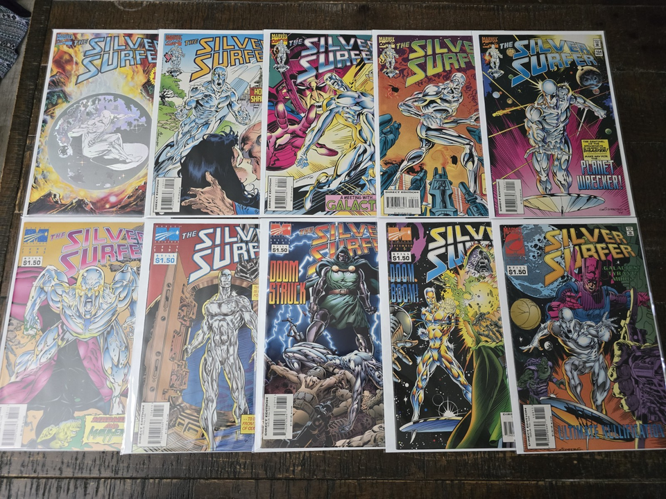 Silver Surfer Vol 3 complete run 1–146 + annuals, Thanos & Infinity ...