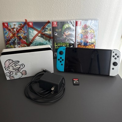Nintendo Switch OLED Console With Games bundle 45496883386| eBay