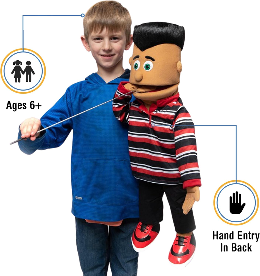 25" Jose, Hispanic Boy, Full Body, Ventriloquist Style Puppet | eBay