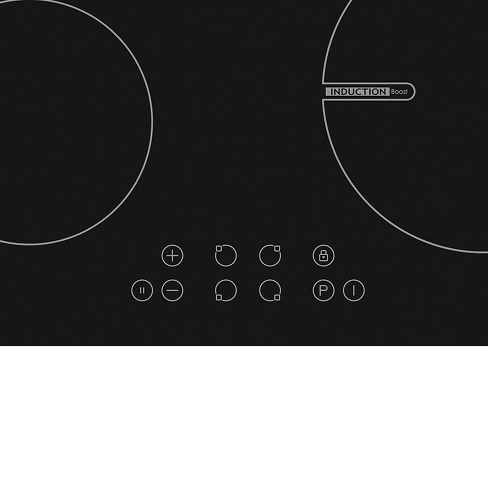 60cm Induction Hob, 4 Zone With Boost & Child Lock - White Knight ...