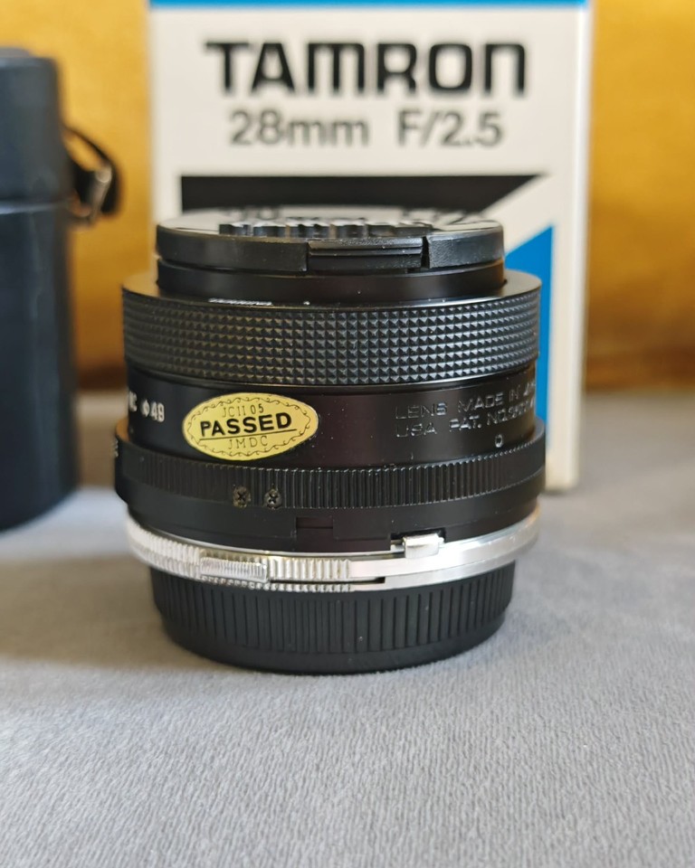 Tamron 28mm F2.5 Adaptall 2 Mount System Wide Angle Prime Lens | eBay UK