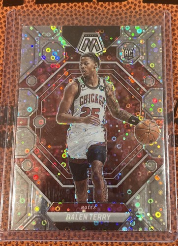 2022-23 Panini Mosaic Basketball Dalen Terry Rookie Fast Break Silver ...