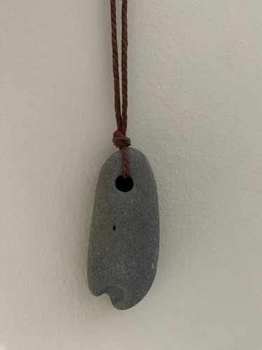 Hag Stone Wall Hanging Holey Stone Protection Talisman Luck Pagan Stone ...