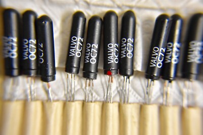VALVO OC72, NOS Germanium PNP transistor for fuzz guitar pedal bag of ...