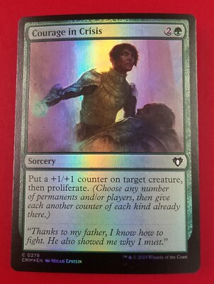 1x Courage in Crisis | FOIL | Commander Masters | MTG Magic Cards | eBay