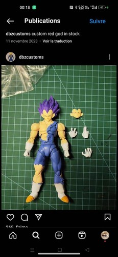 custom dragonball shf ui vegeta | eBay