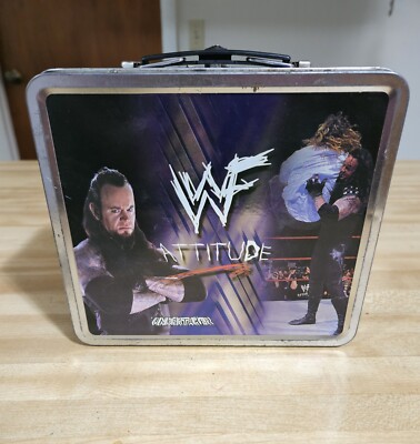 1999 Vintage World Wrestling Federation WWE WWF Undertaker Lunch Box | eBay