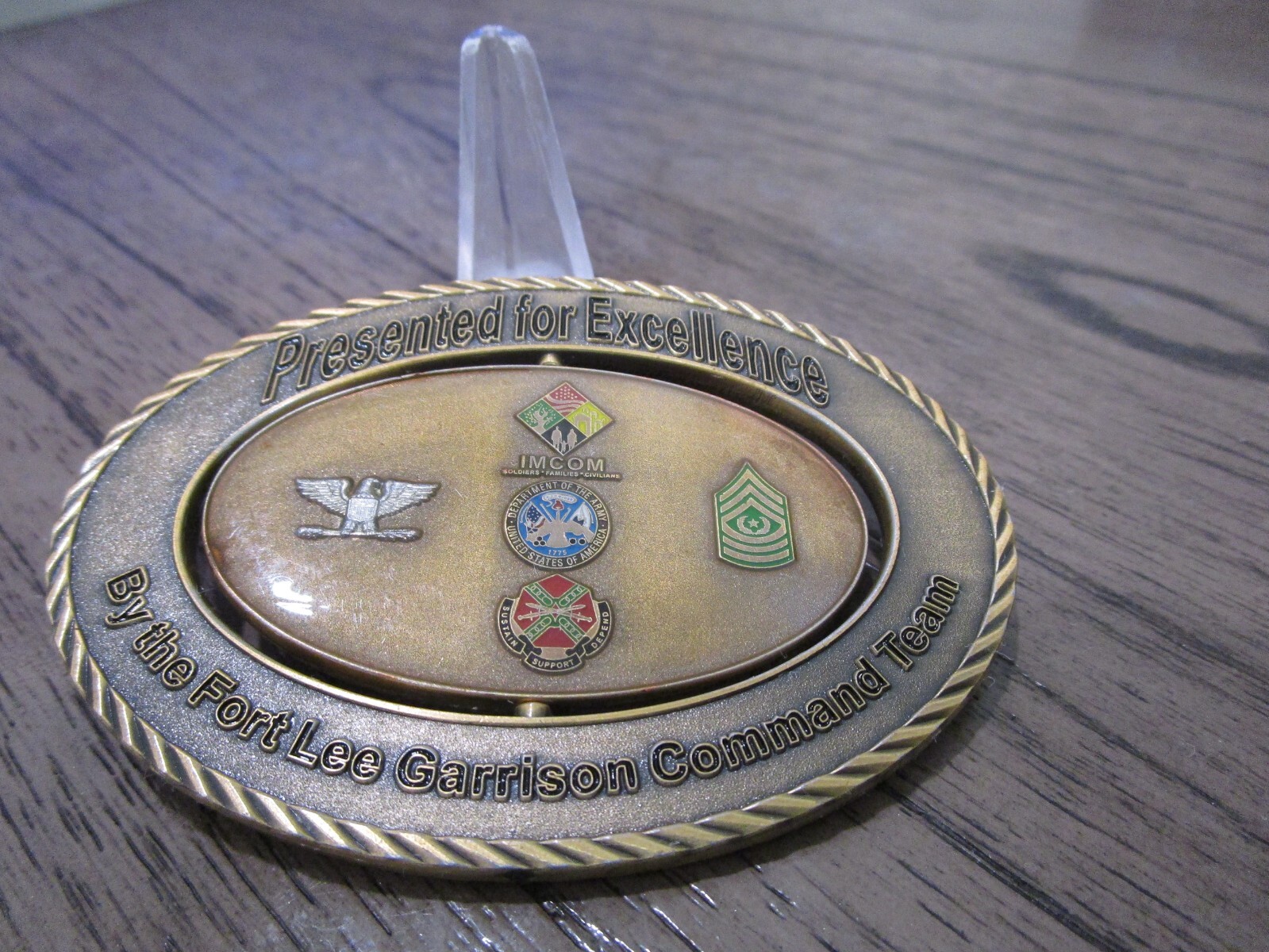 United States Army Fort Lee Garrison Command Team Spinner Challenge ...