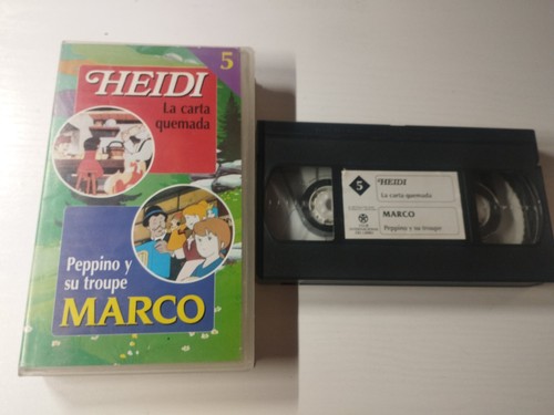 Heidi + Marco TV Series Volume 5 1995 Animation - VHS Spanish | eBay UK
