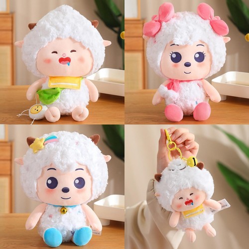 Happy Sheep And Grey Wolf Plush Toy Messenger Bag For Kids Various ...